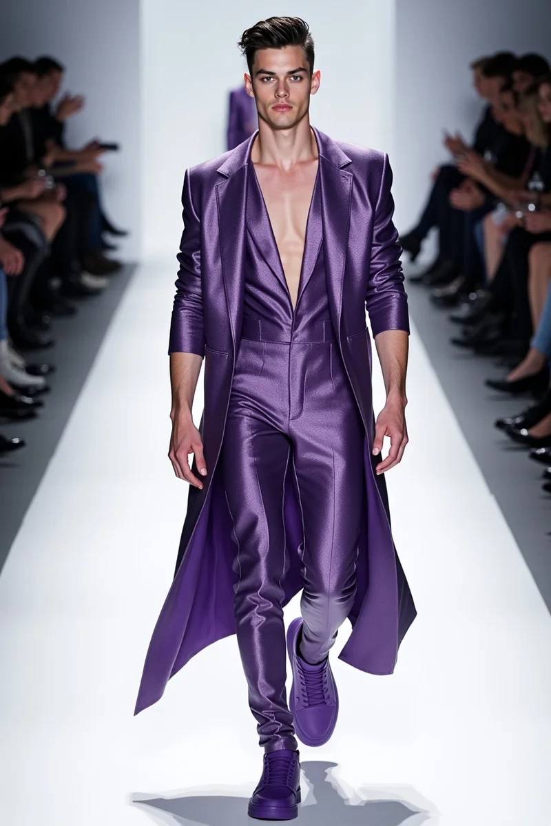 The Violet fashion man Design Challenge